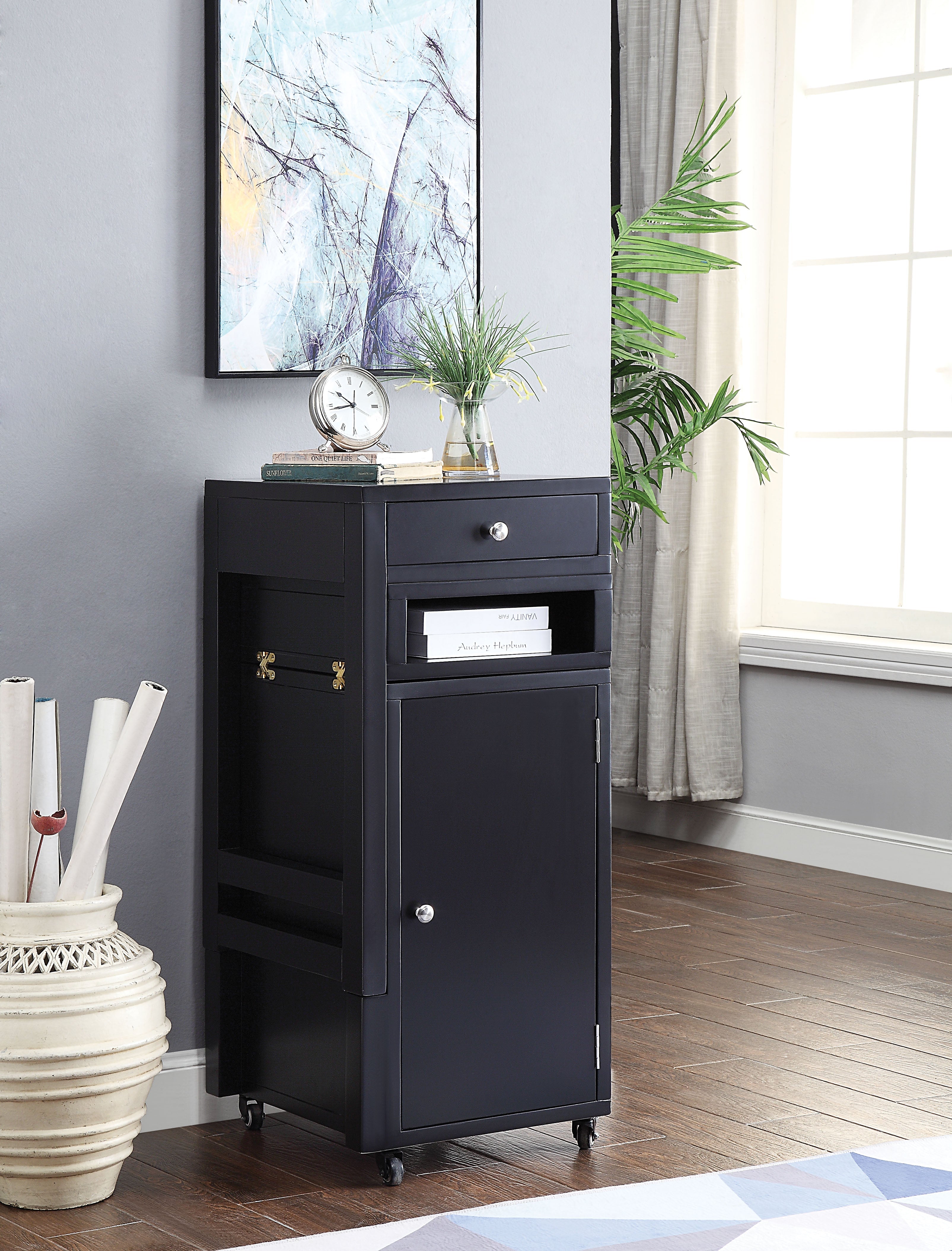 Kaniel Black Desk – SAMS MATTRESS & FURNITURE