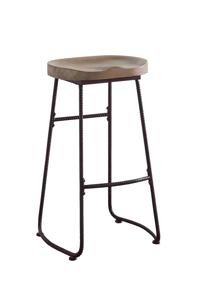 Industrial Driftwood Bar Stool – SAMS MATTRESS & FURNITURE