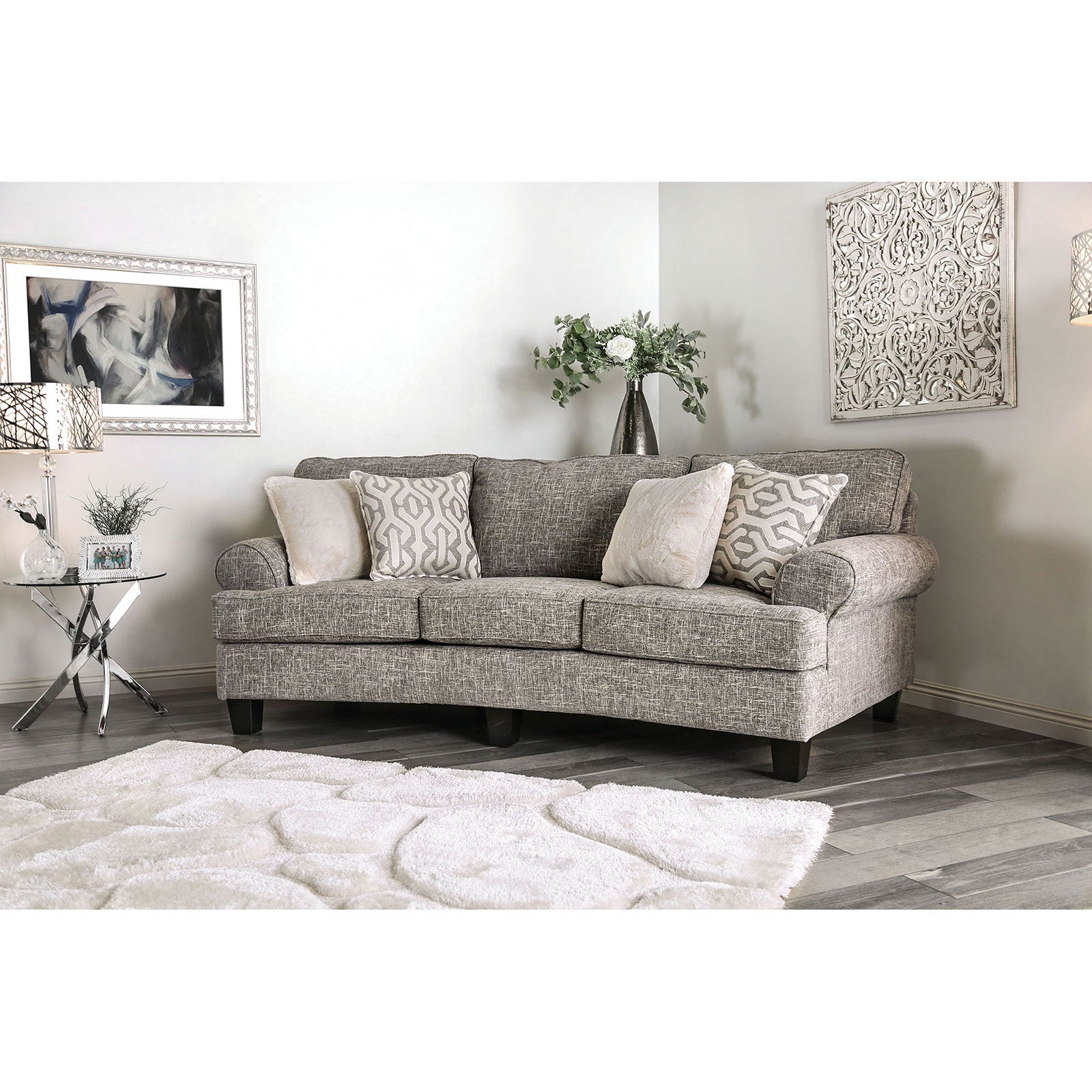 Pierpont Gray Sofa – SAMS MATTRESS & FURNITURE