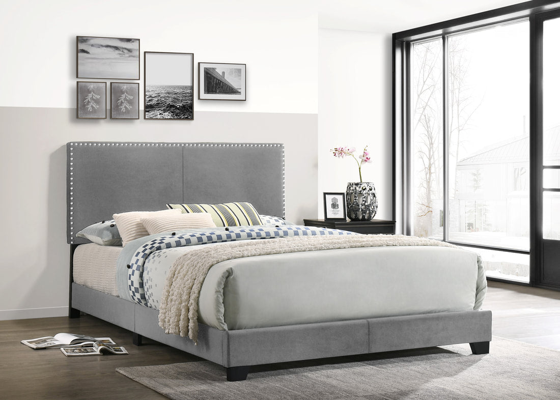 Lull Gray Full Bed – SAMS MATTRESS & FURNITURE
